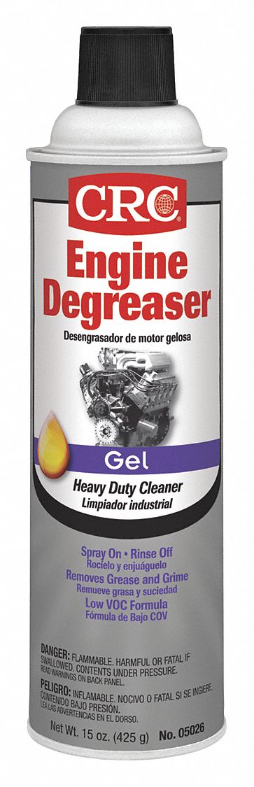CRC, Solvent-Based, Aerosol Spray Can, Engine Degreaser - 19MX33|05026 ...
