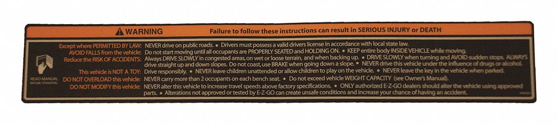 Instrument Panel Label - 56YH21|608465 - Grainger