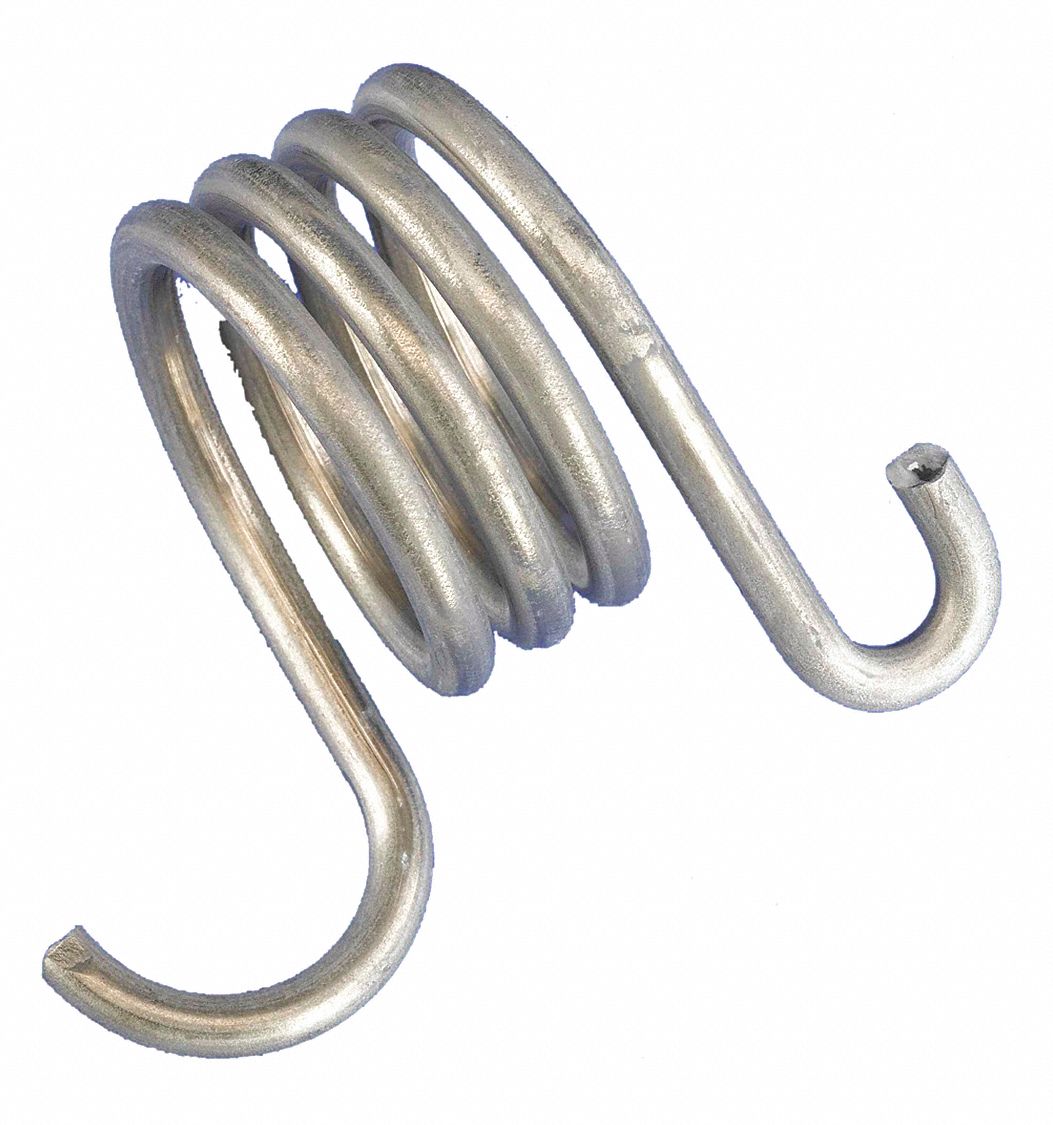 CUSHMAN, Brake Pedal Torsion Spring, For 35ZD52/35ZD53, Brake Pedal ...