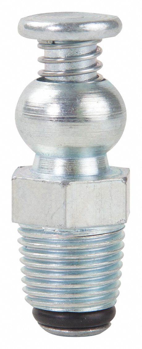 Grease Gun Air Release Valve,1/8" NPT - Grainger