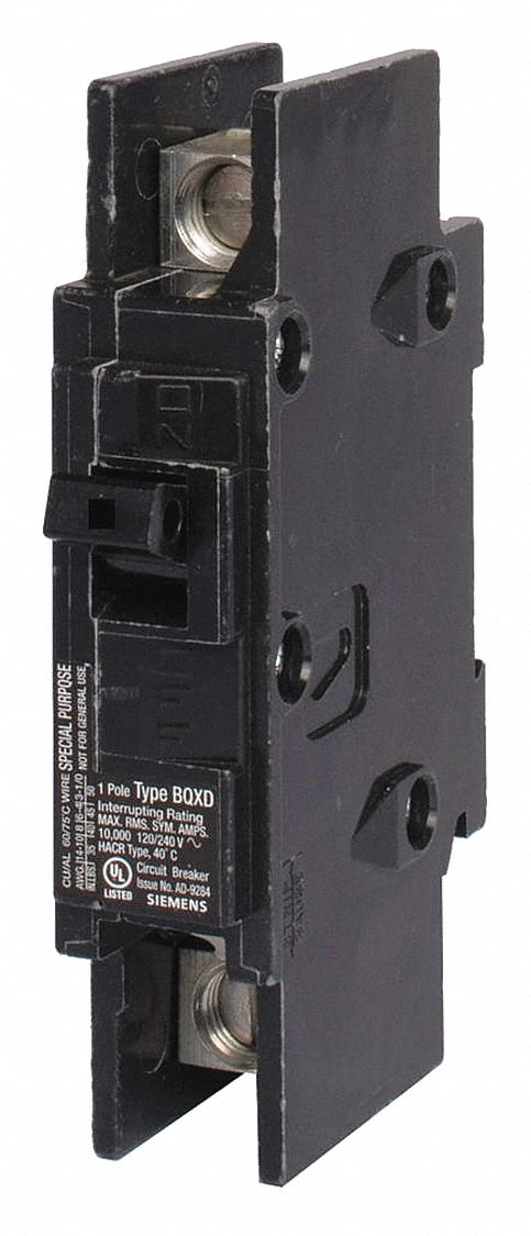 SIEMENS Interruptor Termomagnético Atornillable, Serie B, Número de ...