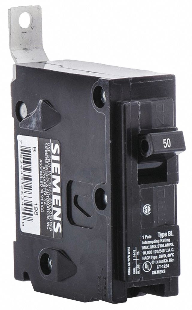 SIEMENS Interruptor Termomagnético Atornillable, Serie B, Número de ...