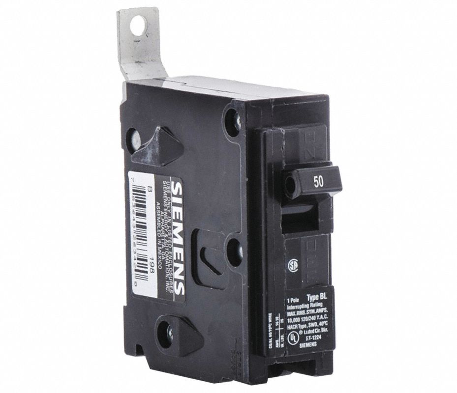 SIEMENS Interruptor Termomagnético Atornillable, Serie B, Número de ...