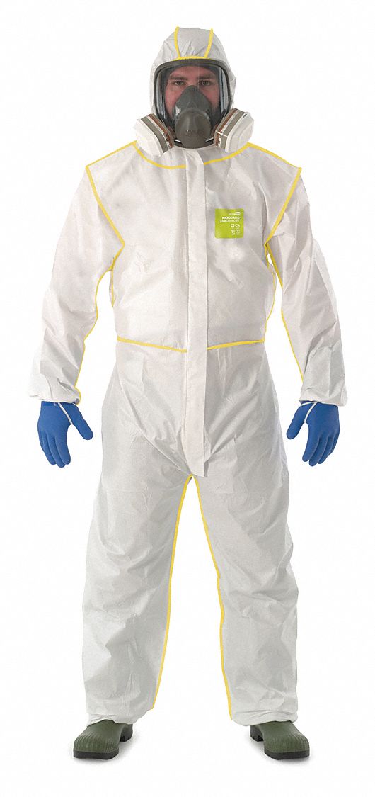 MICROGARD Overol Desechable con Capucha Polipropileno/Polietileno/SMS ...