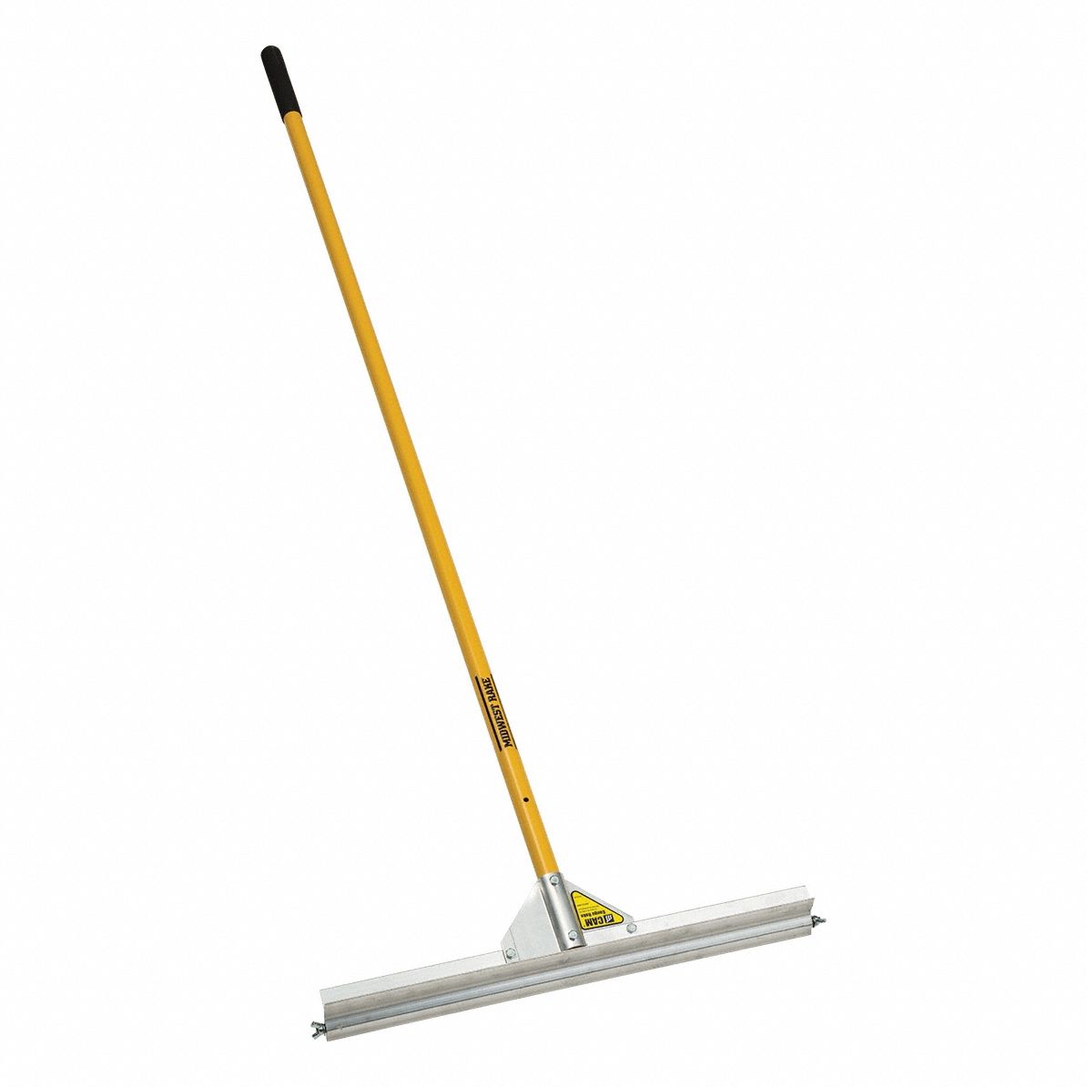 SEYMOUR MIDWEST RAKE, 24 in Overall Lg, Aluminum, Squeegee Applicator ...