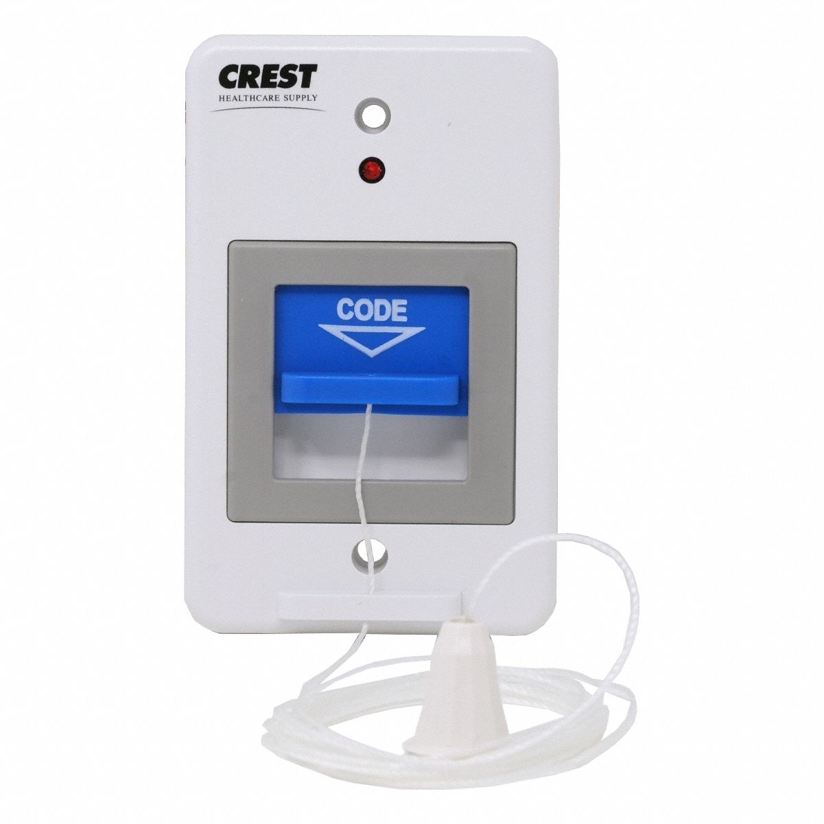 CREST HEALTHCARE SUPPLY, 2 3/4 in Overall Wd, 24V, Pullcord Station ...