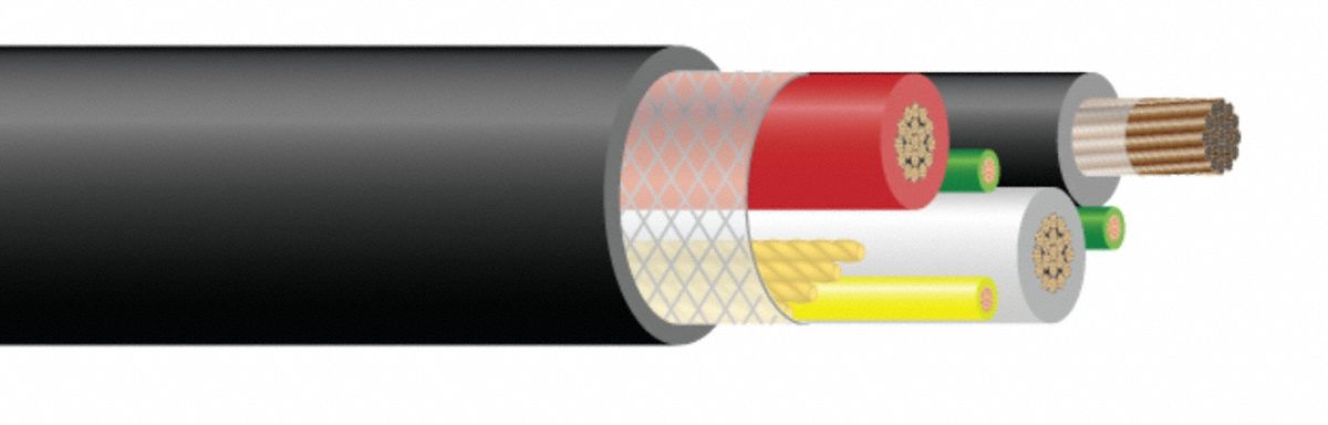 SOUTHWIRE, G-GC, 2,000 V, Cable - 830XT1|55816999-75 - Grainger