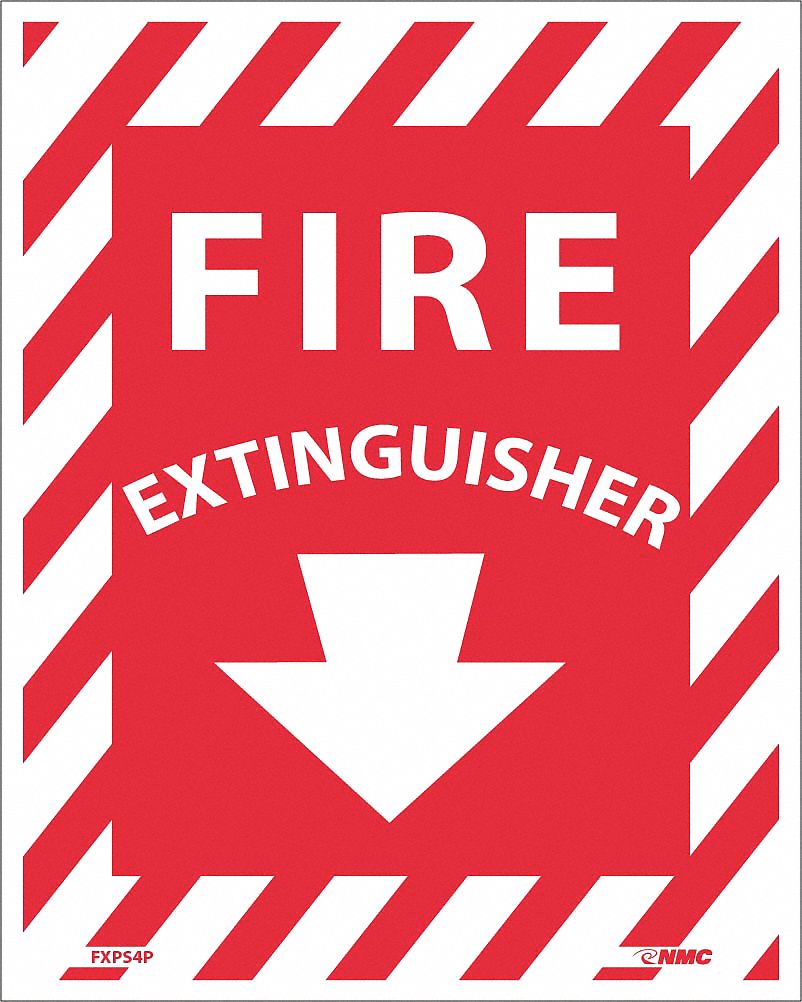 Fire Extinguisher Sign - Grainger
