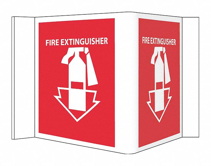 Fire Extinguisher Sign - Grainger