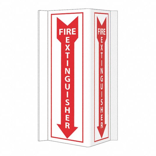 Fire Extinguisher Sign - Grainger