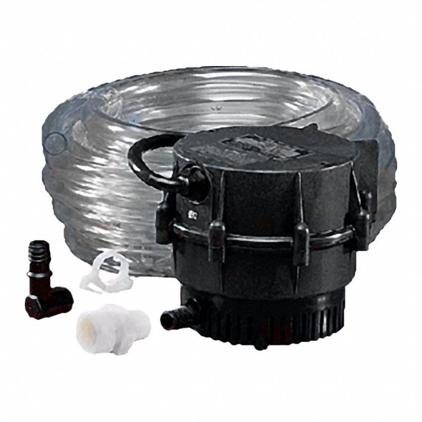 LITTLE GIANT, 1/40 hp, 115 VAC, Manual Pool Cover Pump Kit - 806NH4 ...