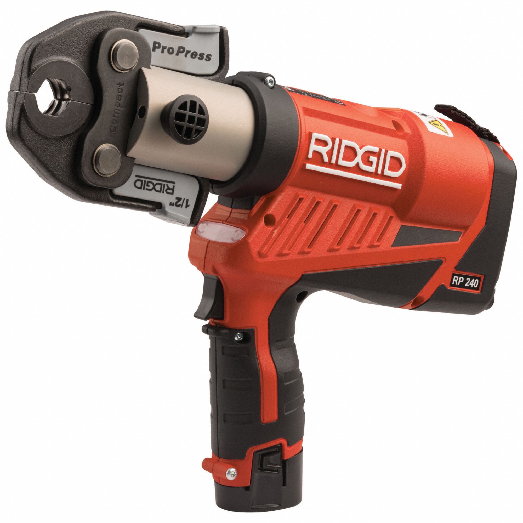 RIDGID, Compact, Pistol Grip, Cordless Press Tool Kit - 800CY3|57413 ...