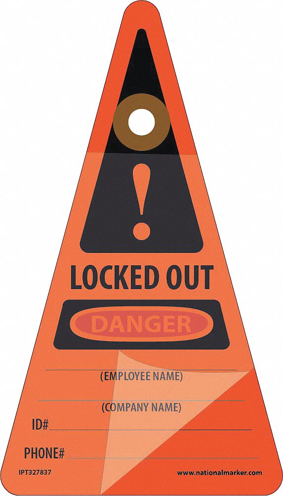Ip Lockout Tag,English,PK25 - Grainger