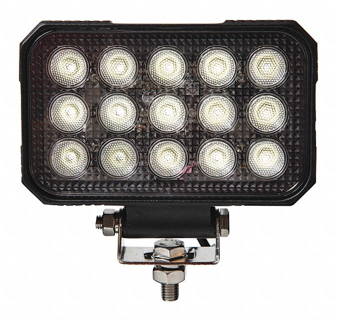 Led Clear Flood Light,6" - Grainger