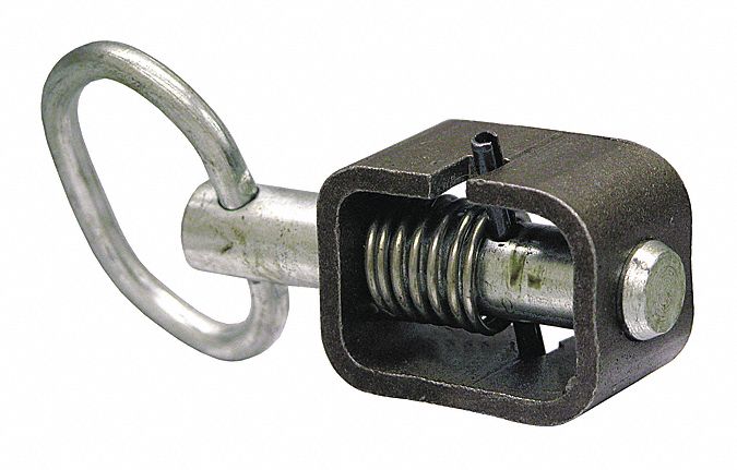 Latch Assy,Spring,Weld-On,Plain,5/8" - Grainger