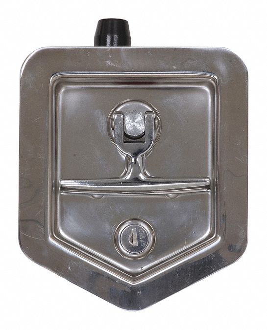 T-Handle Latch,Triple Point,Stainless - Grainger