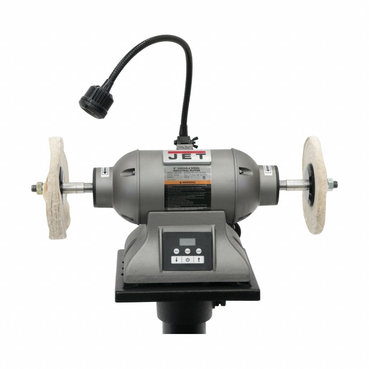 JET, Variable Speed, 1 hp, Bench Buffer - 446M32|IBG-8VSB - Grainger