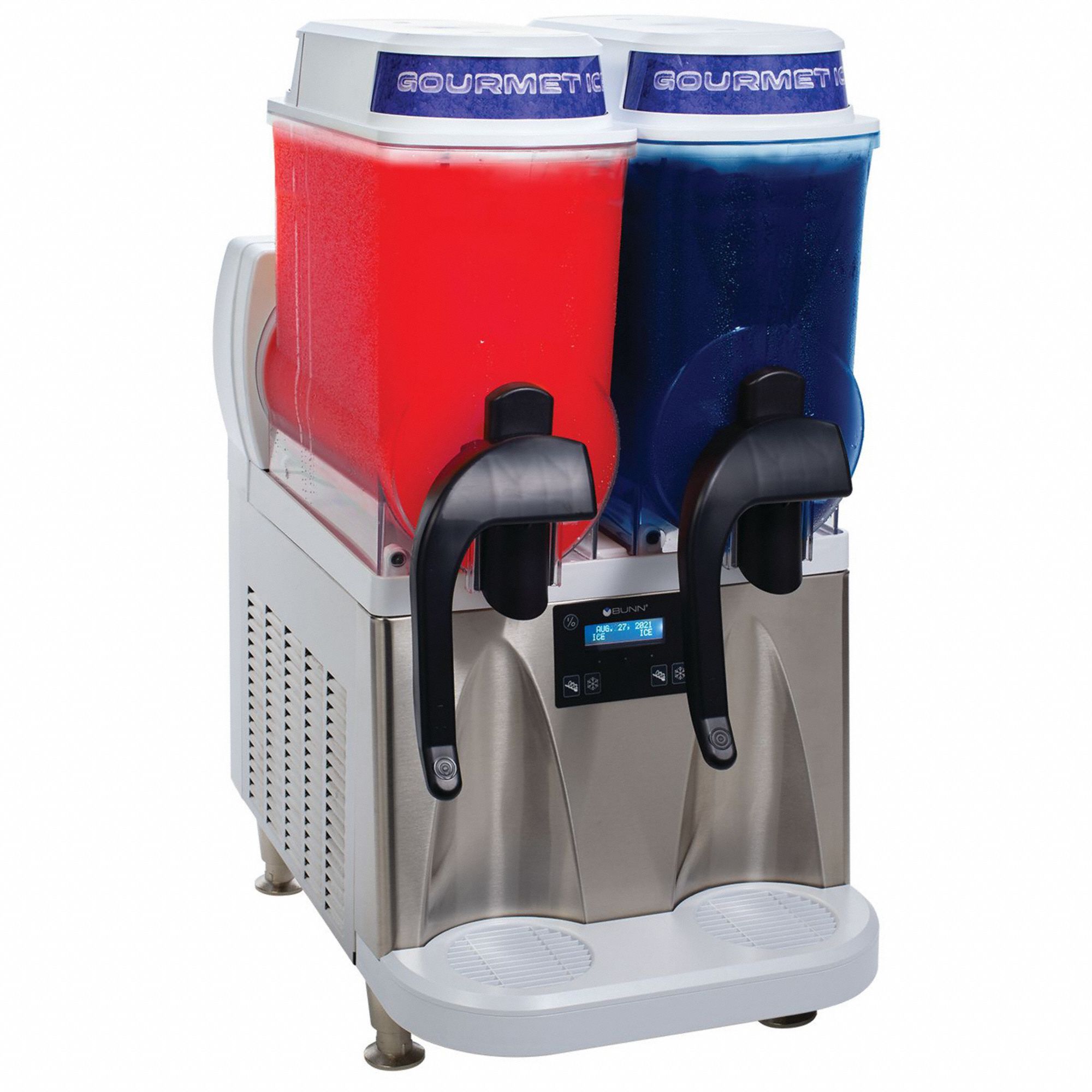 2 Dispensers, 3 gal Capacity, Frozen Slushy Machine - 800RW8|58000 ...