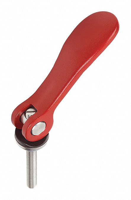 KIPP, Adjustable Cam Lever,Red,SS,3/8-16x40mm - 581P38|K0006.25114A4X40 ...
