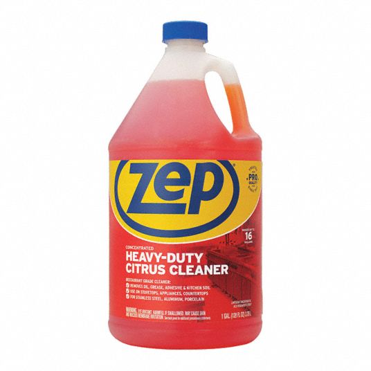 ZEP COMMERCIAL, 4, PK, Heavy-Duty,Citrus Degreaser,128oz,PK4 - 583F56 ...