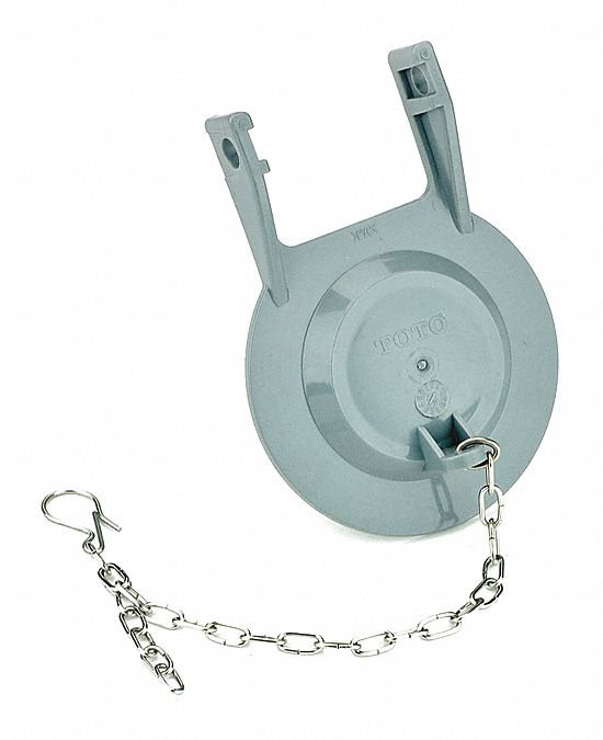 TOTO, Flapper W Clear Cone 2" PVC 186 Links Sp - 584A58|THU257 - Grainger