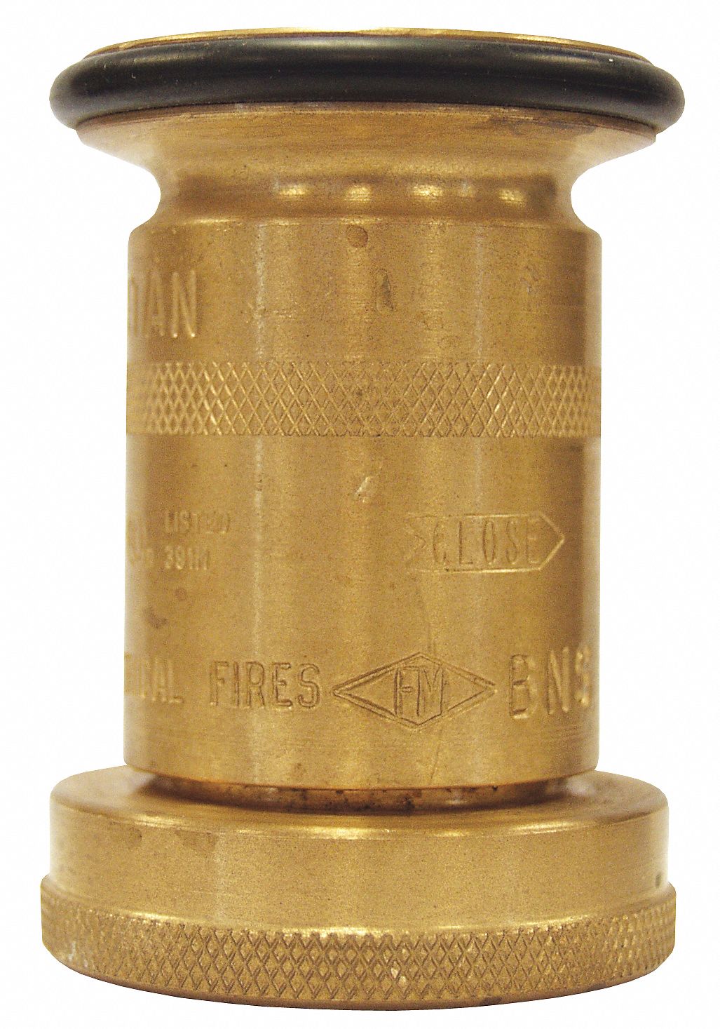 DIXON VALVE & COUPLING, Adj, Brass Washdown Nozzle,NST 1-1/2" - 58DJ10 ...