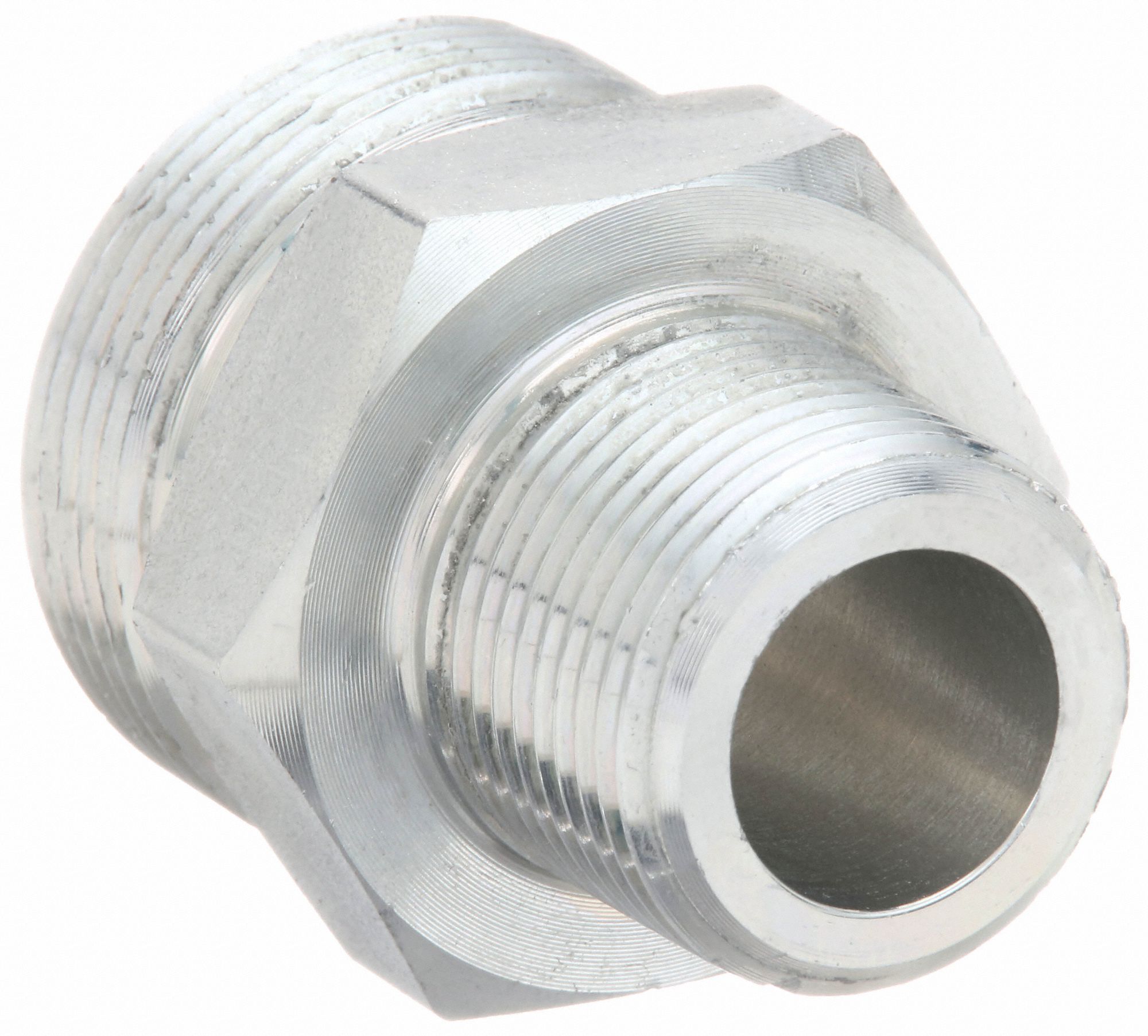 1 in/3/4 in Thread Size, Steel, Ground Joint Spud - 58CZ42|GM13 - Grainger