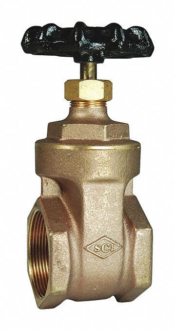 DIXON VALVE & COUPLING, Brass Gate Valve,1-1/4" - 58DU34|BGV125 - Grainger