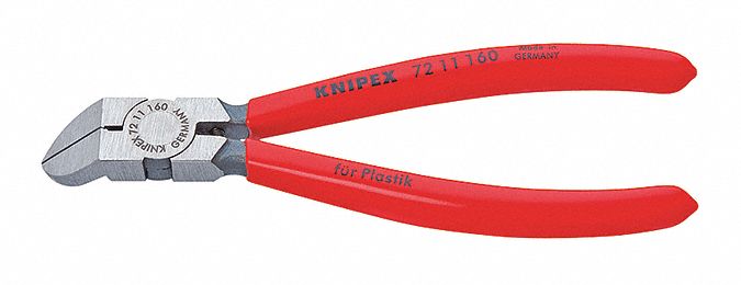 KNIPEX Pinza de Corte Diagonal 6-1/4" Rojo - 58JN48 | 72 11 160 SB ...
