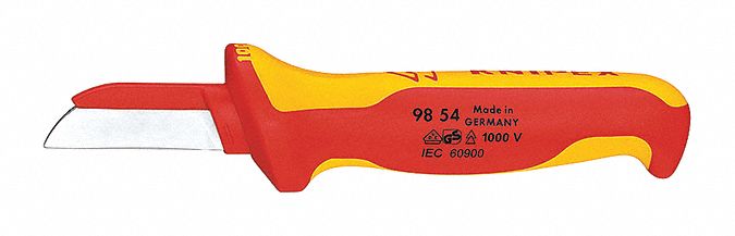 KNIPEX Cuchillo Desollar,7-1/4" L,Ergonómico - Cuchillos para Pelar ...