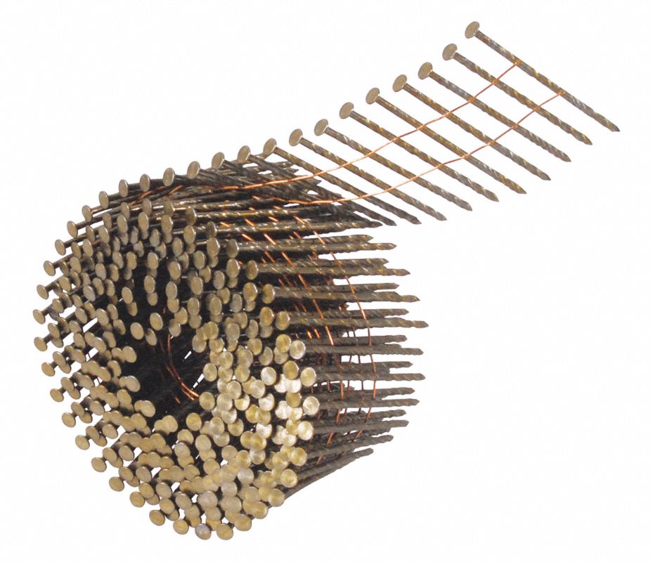 SURTEK Clavos , para Madera Dura , 2"L , Cobre , Piezas por paquete ...
