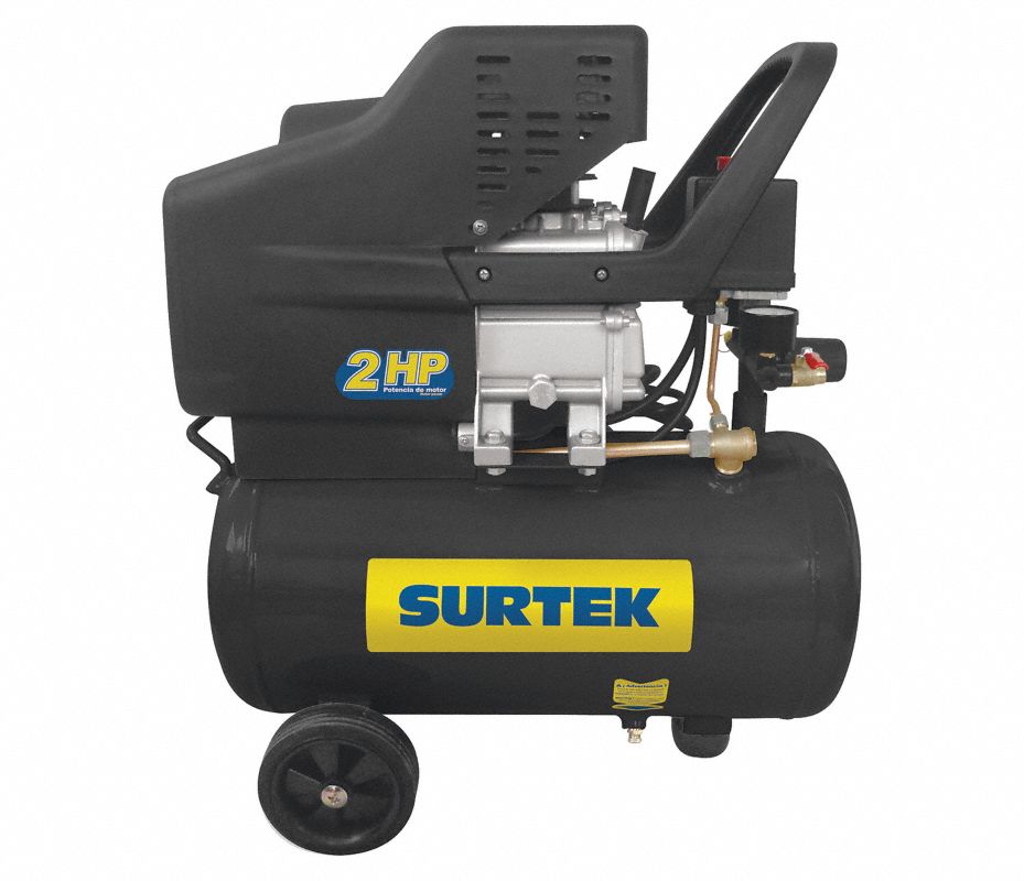SURTEK Compresor de Aire Eléctrico, HP 2.00, Presión Máx. 116 psi ...