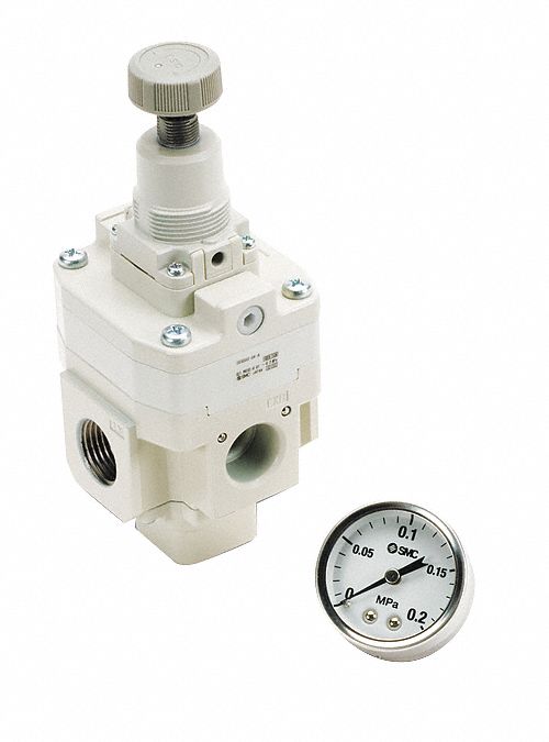 SMC Precision Air Regulator - 58JX26|IR3010-04G-A - Grainger