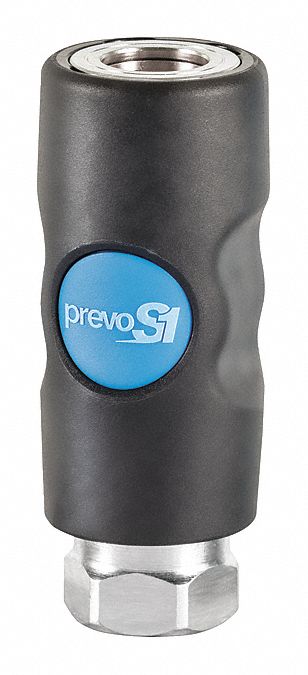 Industrial Safety Coupler,1/4" FNPT - Grainger