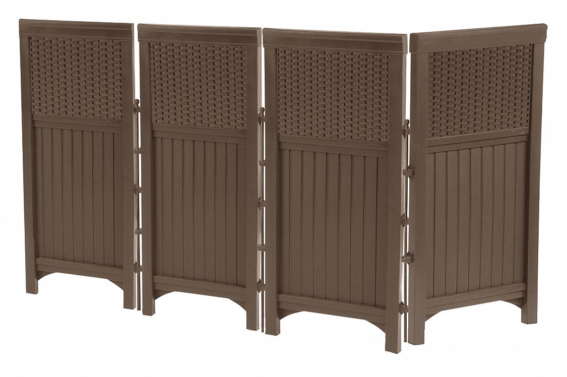 Wicker Outdoor Screen Enclosure,Resin - 58KM77|FSW4423 - Grainger