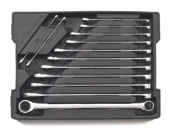 GEARWRENCH, Double Box Ratchet Wrench Set,SAE,13pcs. - 58LD85|85999 ...