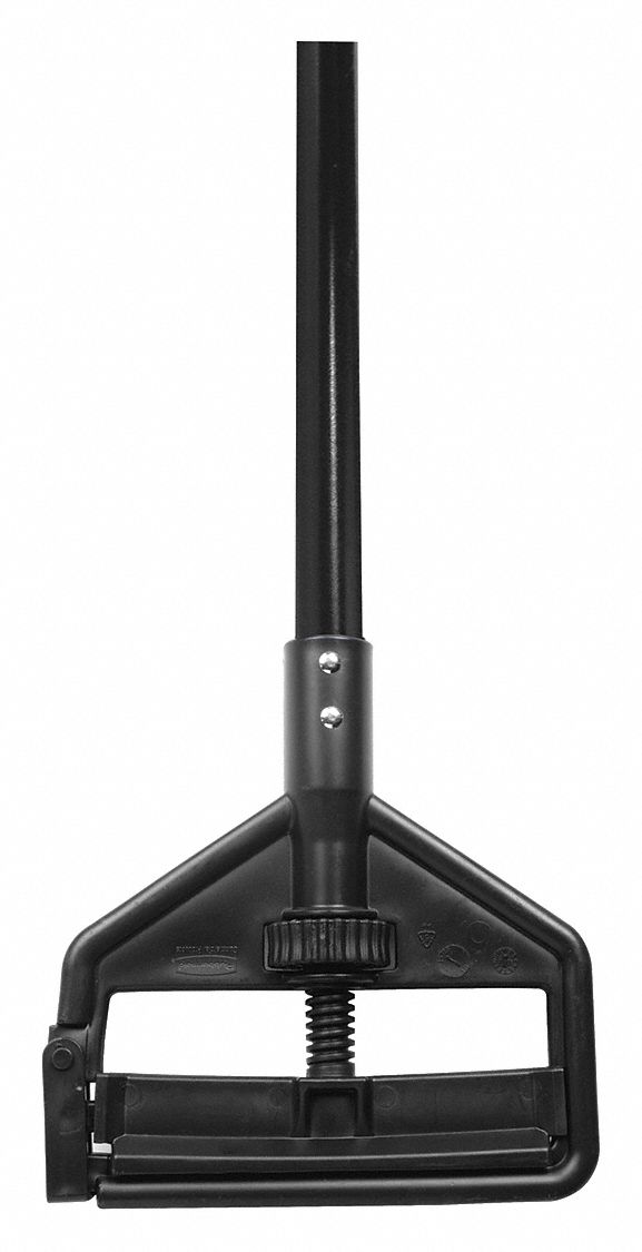 Fiberglass Mop Handle,60",Black - Grainger