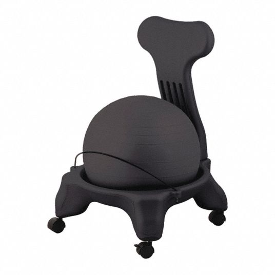 CHAMPION SPORTS, 31 in Max Overall Ht, 22 in Overall Wd, Ball Chair ...