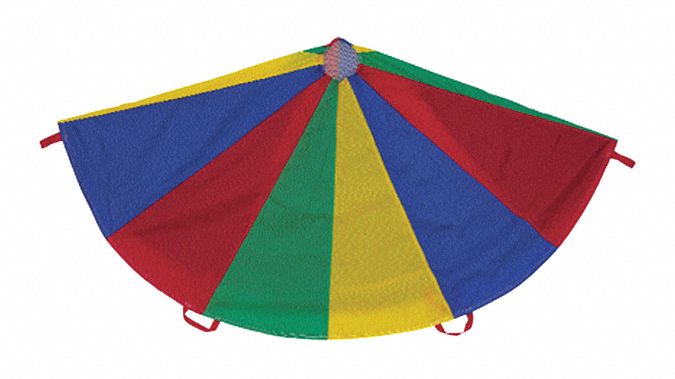 CHAMPION SPORTS, 30 ft Overall Dia, Ripstop Nylon, Physical Education ...