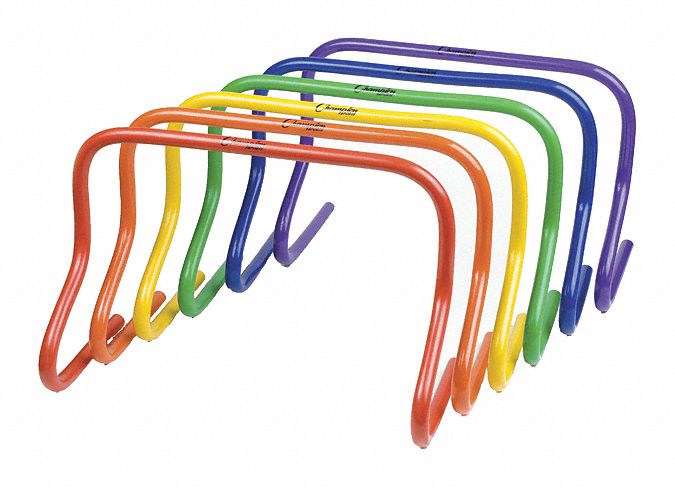 CHAMPION SPORTS, Blue/Green/Orange/Purple/Red/Yellow, 12 in Ht ...