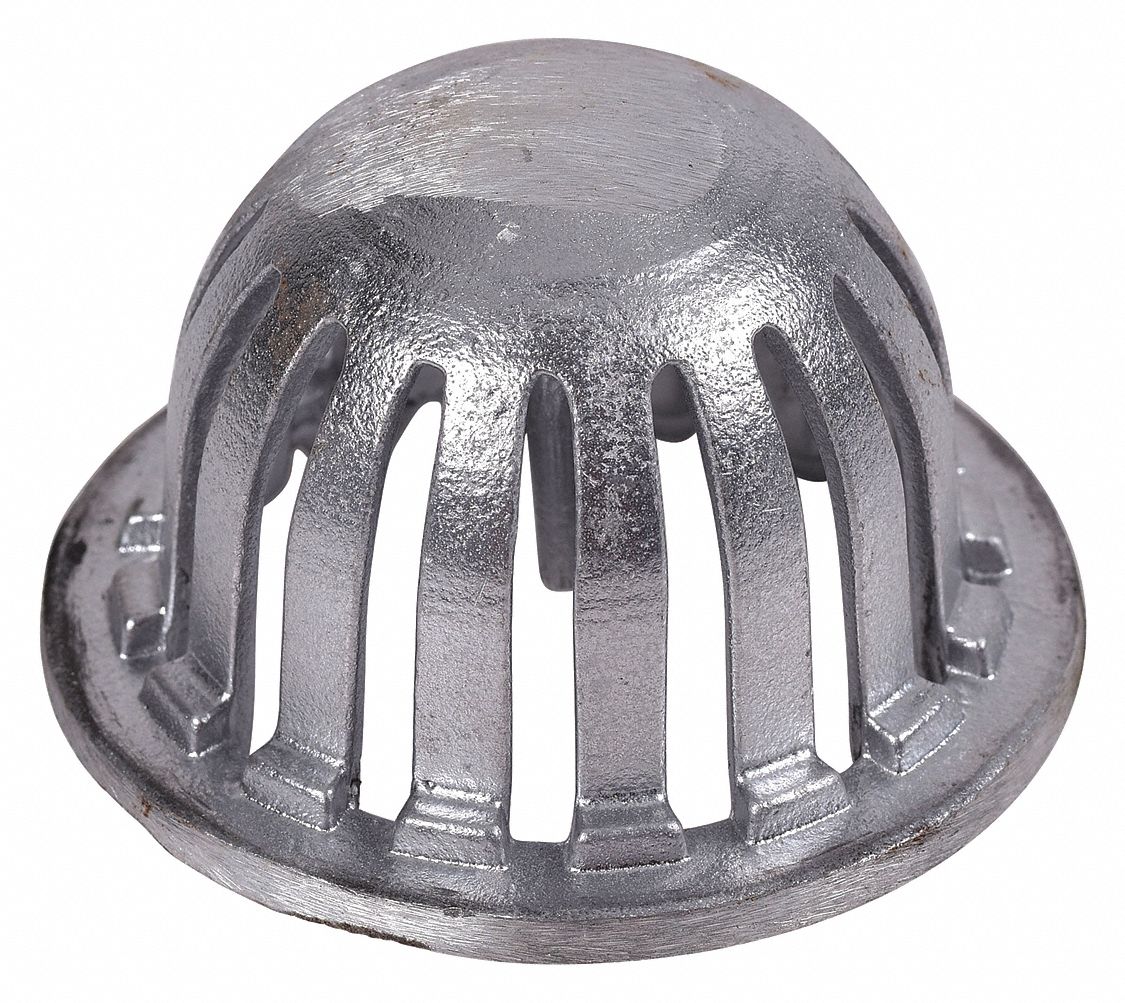 OATEY, 3 in Overall Dia, Round, Dome Strainer - 58NH13|42755 - Grainger