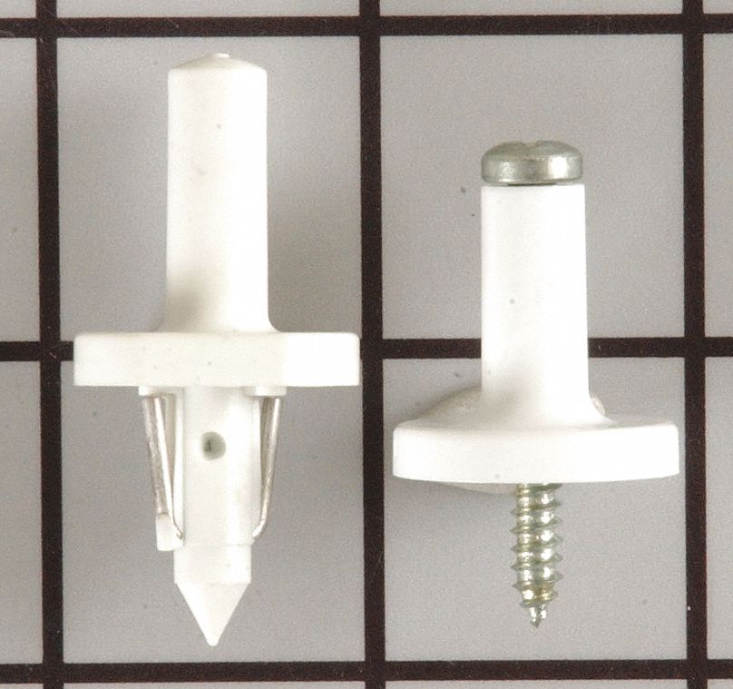 WHIRLPOOL, Mfr Part # 4388538, Refrigerator Shelf Support Kit - 58NL68 ...