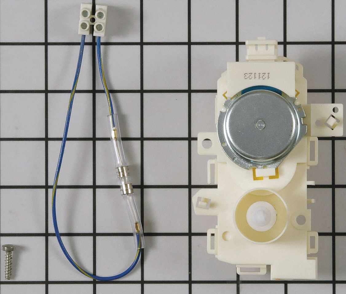WHIRLPOOL, Mfr Part # W10155344, Diverter Motor with Wire Harness ...
