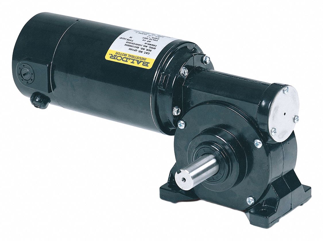 Gear Motor,D28JA,90VDC,33:1 - Grainger