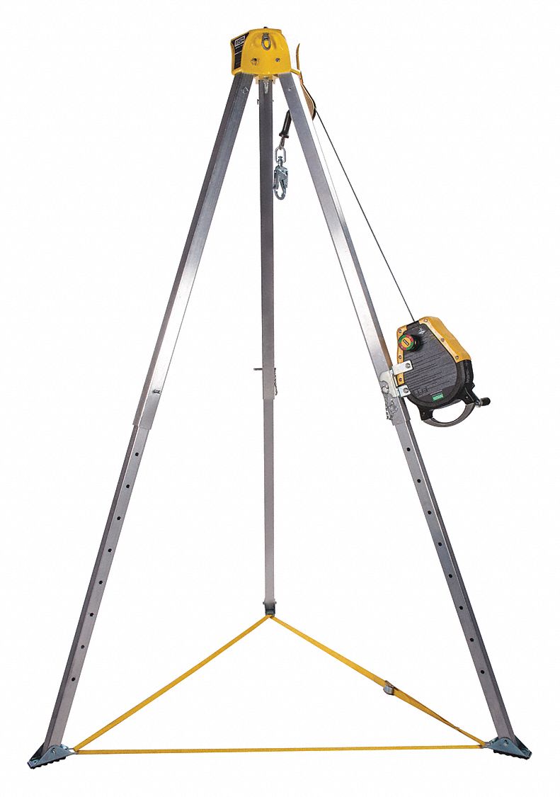 MSA, Carabiners (1)/MSA Rescuer (1)/MSA Tripod (1)/Pulleys (1 ...