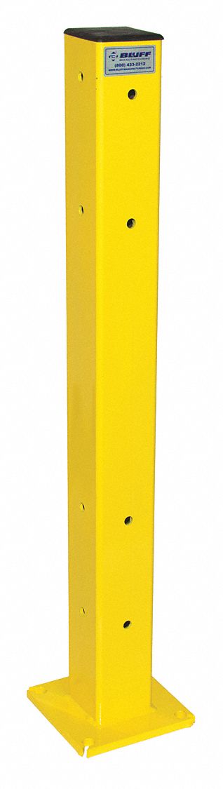 BLUFF, 3/4 in Mounting Hole Dia, Steel, Corner Post - 58RH76|TGP42-C ...