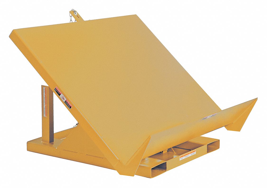 VESTIL, Efficient Master Tilt Table,2K,48x48,Yel - 58RM44|EM1-200-4848 ...