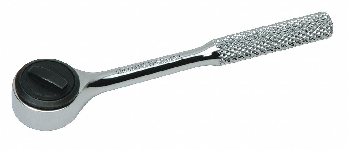 WILLIAMS, Round Head Ratchet,5" 1/4" D - 58UH17|M-52A - Grainger