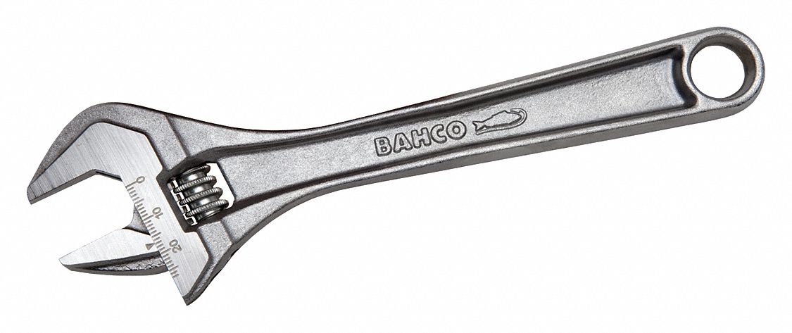 BAHCO, Adjustable Wrench,Black,4" - 58WK95|BAH8069RUS - Grainger