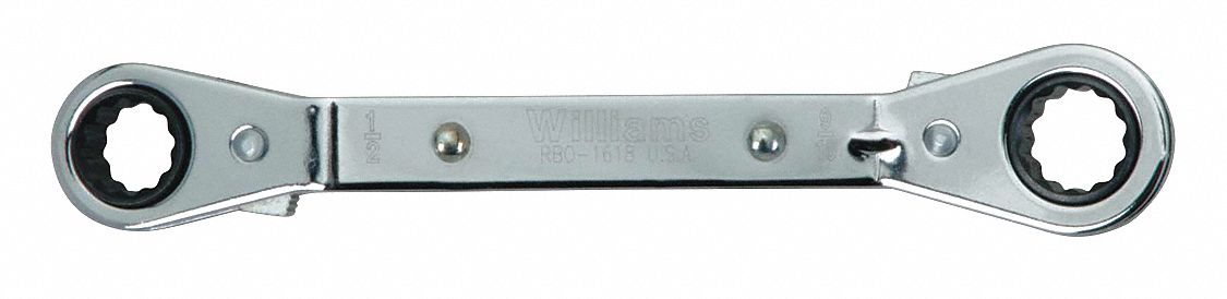 WILLIAMS, Ratchet Box Wrench,12 pt,1-1/16 x 1-1/4" - 58XK26|JHWRB-3440 ...